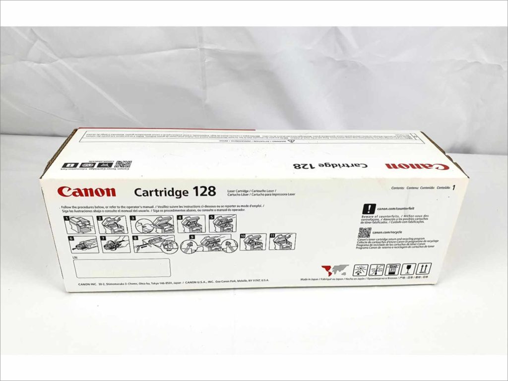 New Genuine Canon 128 Black Toner Cartridge for imageCLASS MF4400 ...