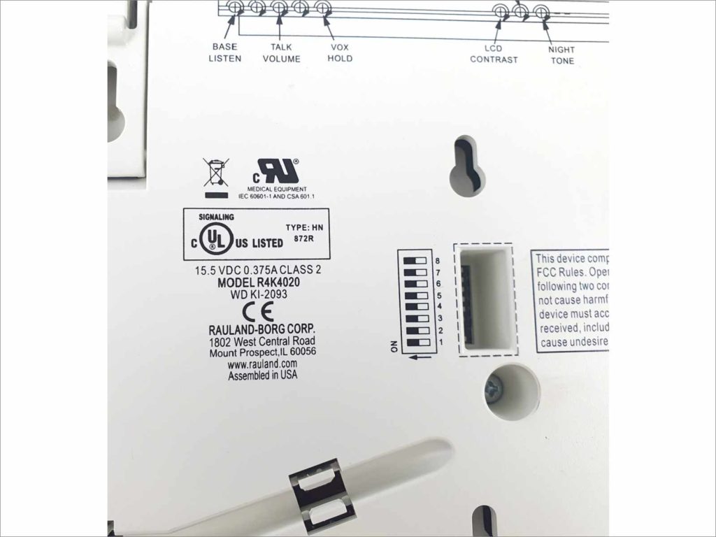 Rauland R4K4020 LCD Master Console Responder 4000 System – WORK GREAT ...