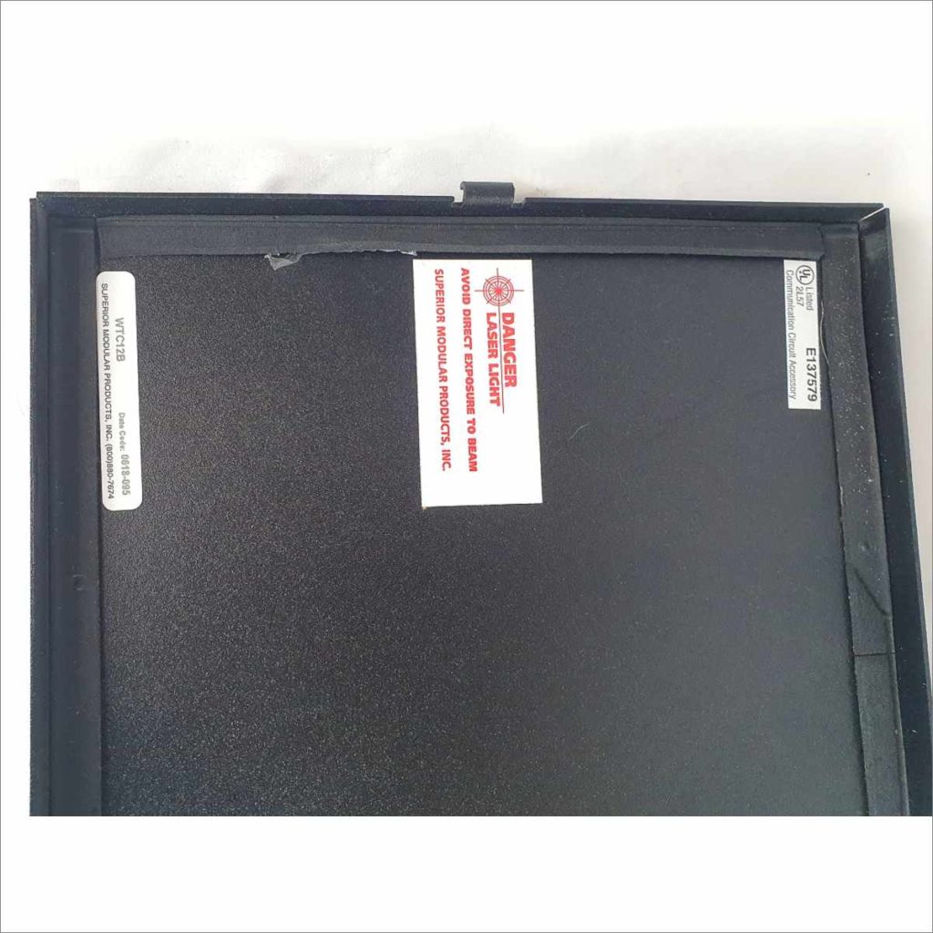 Superior Modular Product WTC12B 4/12 Optical Fiber Ports Wall Mount ...