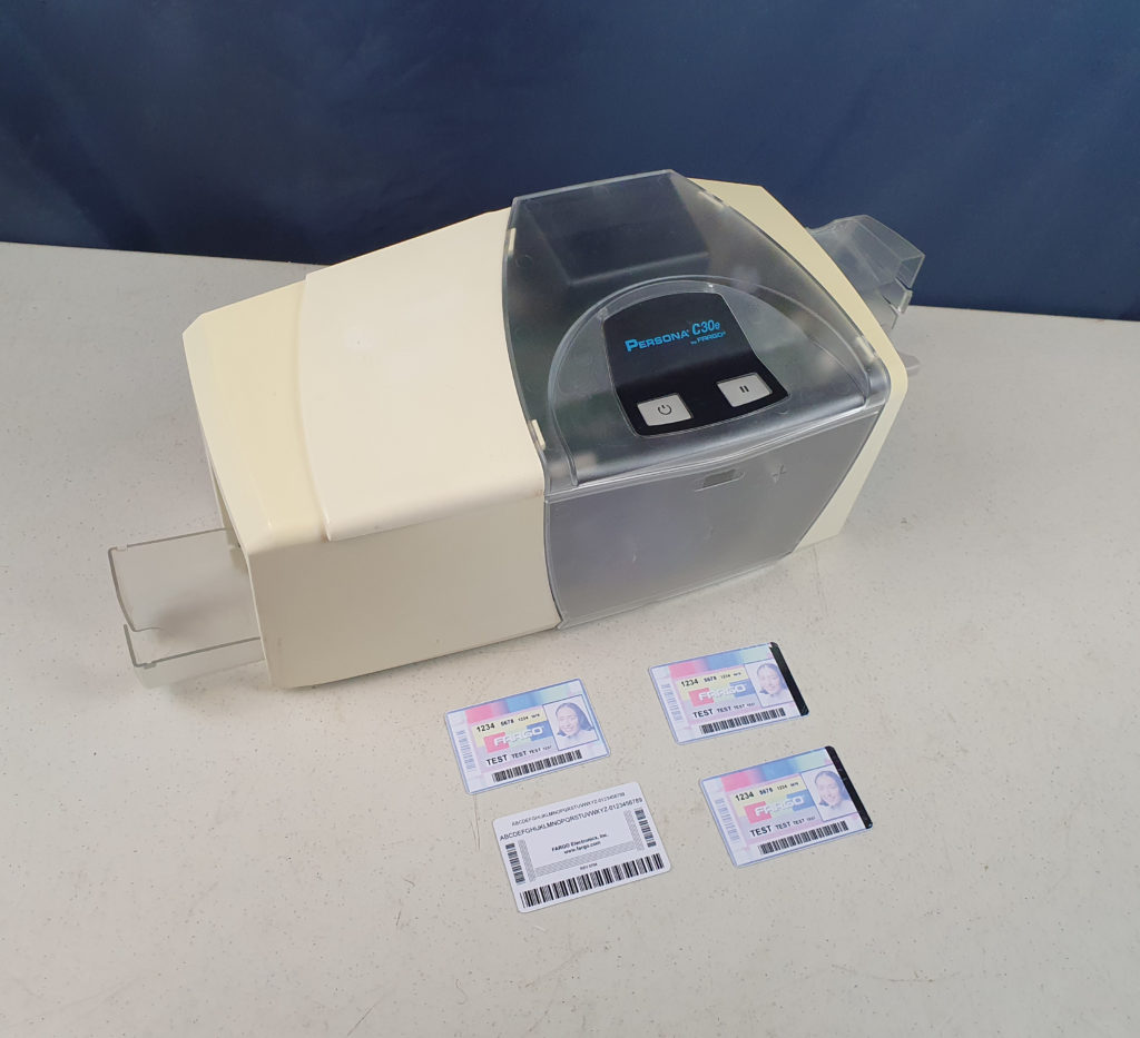Fargo Persona C30e FD Full Color Double-Sided ID Card Printer/Encoder ...