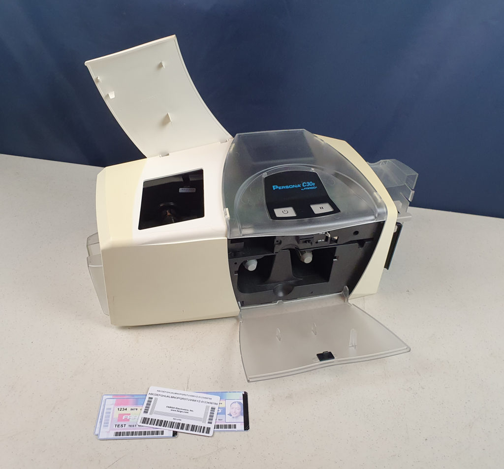 Fargo Persona C30e FD Full Color Double-Sided ID Card Printer/Encoder ...