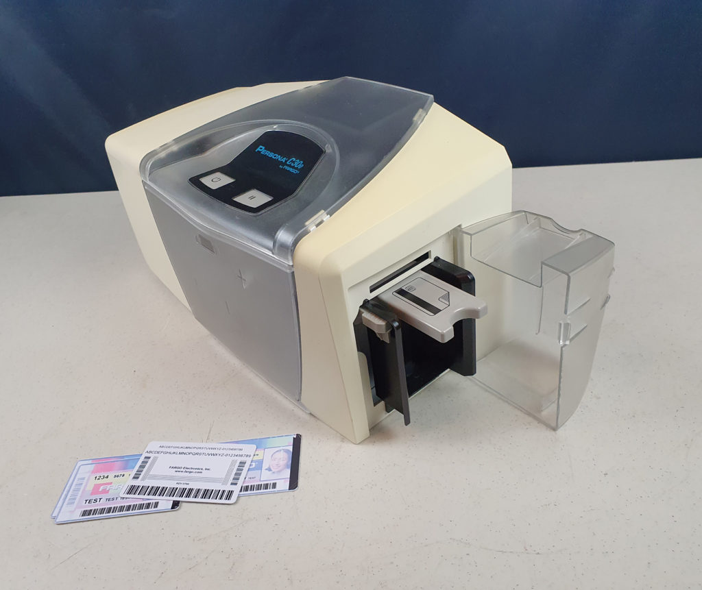 Fargo Persona C30e FD Full Color Double-Sided ID Card Printer/Encoder ...