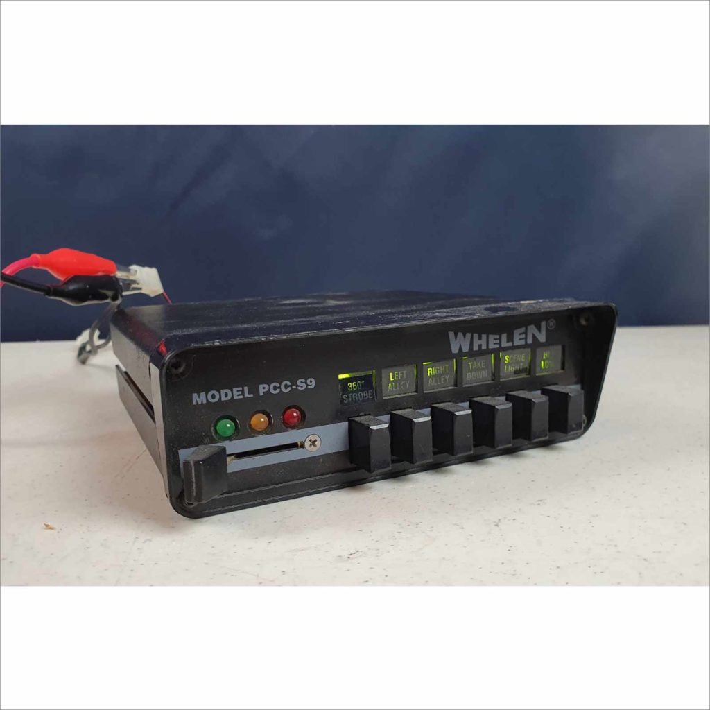 Whelen Model PCC-S9 Power Control Center Emergency Light / Siren ...