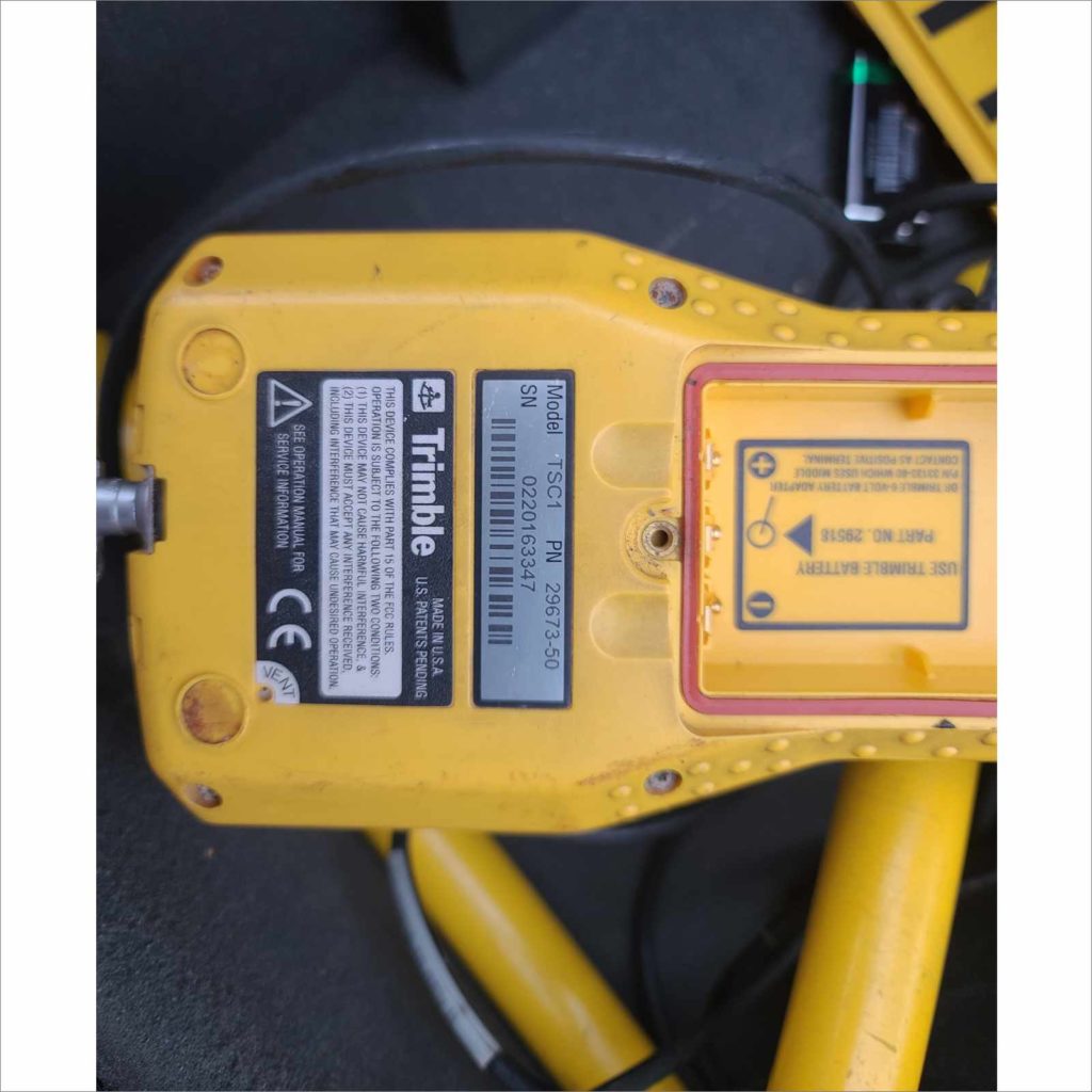 Vintage TRIMBLE GEO GPS, GIS , SURVEYING, MAPPING Device With accessory ...