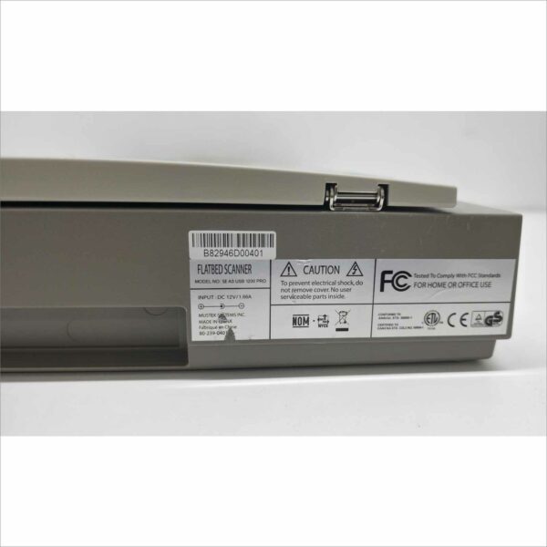Mustek SE A3 USB 1200 Pro Flatbed Scanner SEA3 A3 Size – Computer ...